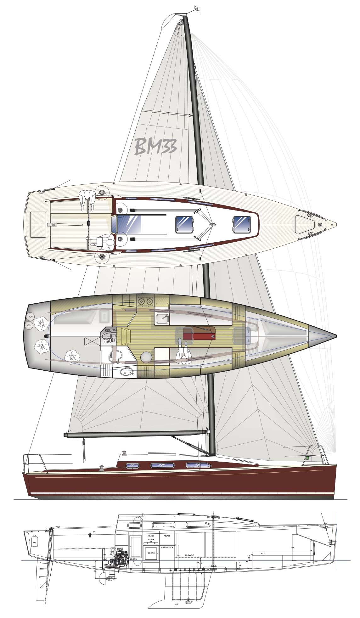 Berckemeyer Yacht Design | plans for modern and classic sailing yachts